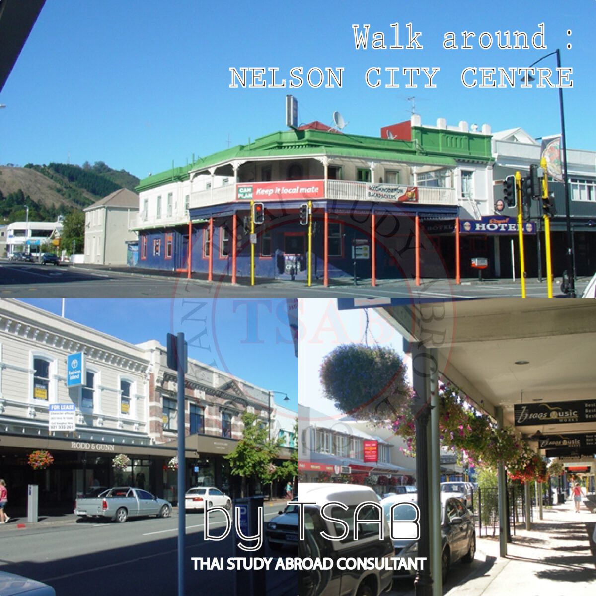 เรียนต่อ Nelson เนลสัน ประเทศนิวซีแลนด์ สมัครเรียน จัดหาที่พัก ทำวีซ่าฟรี